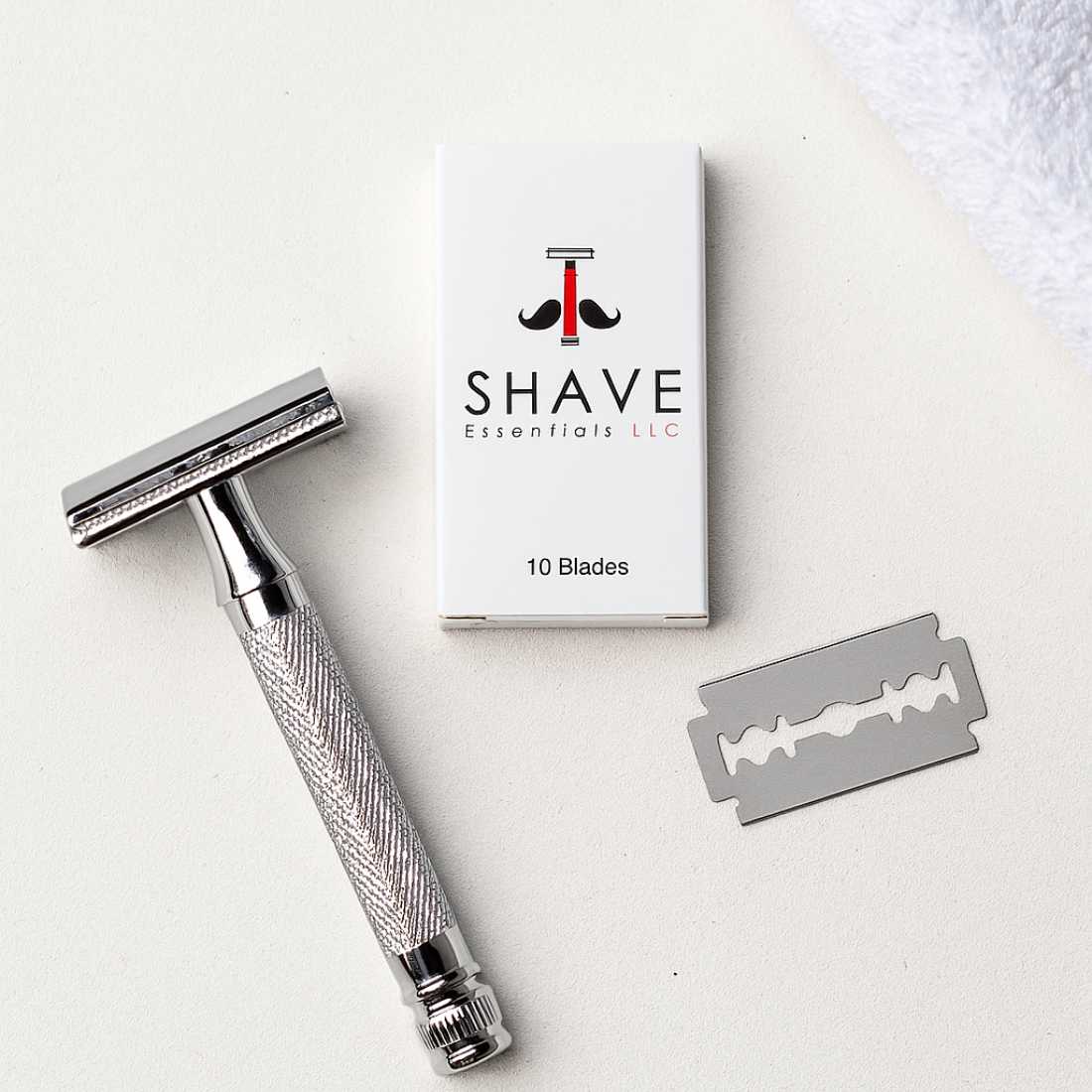 Double-Sided Safety Razor Blades - 20 Pack | Dominican magic